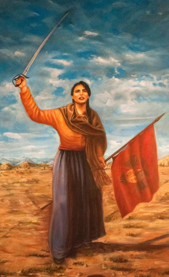 Bir başkaldırı hikayesidir Juana Azurduy de Padilla – Newaya Jin